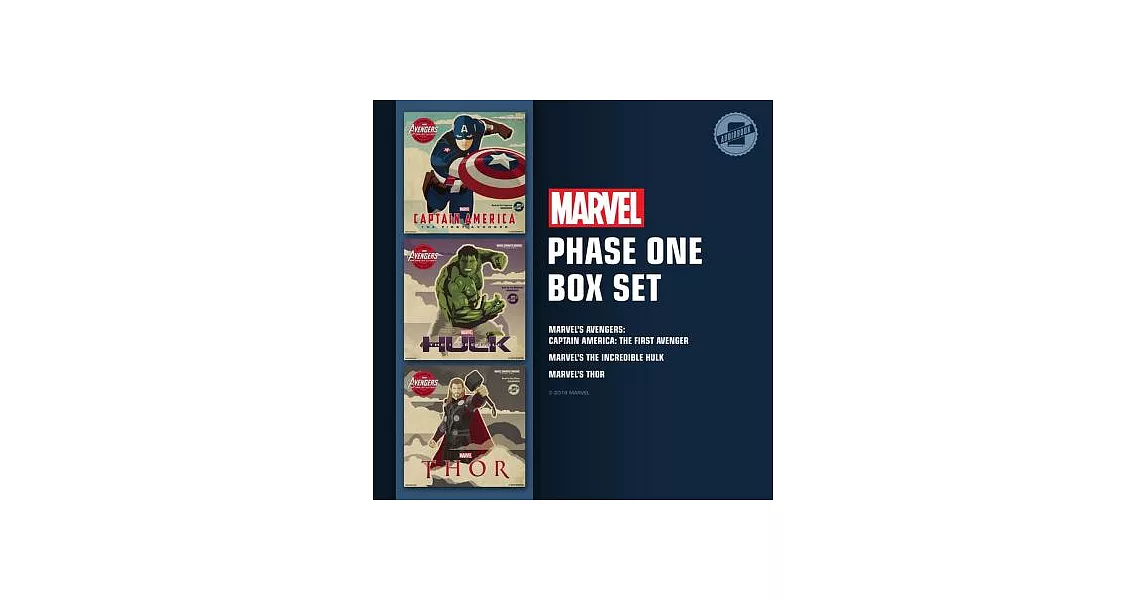 博客來-Marvel Phase One Box Set: Marvel’s Avengers: Captain America: The ...