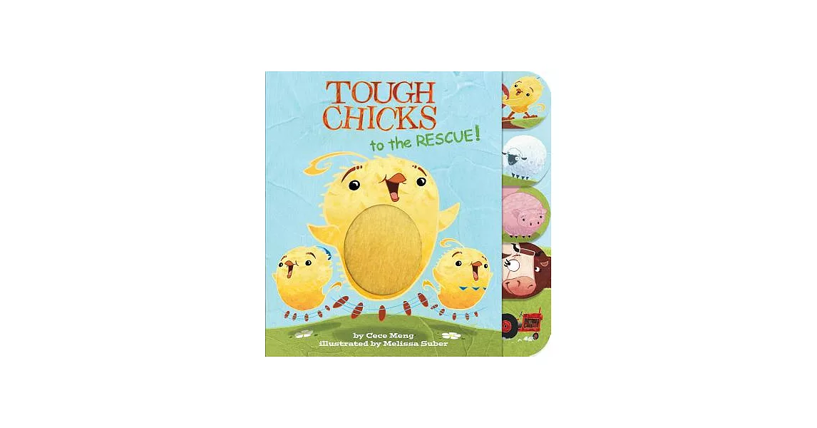 博客來-Tough Chicks to the Rescue! (Tabbed Touch-And-Feel)