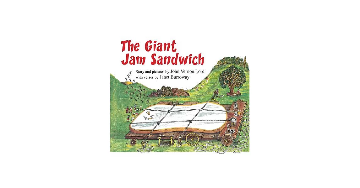 博客來-The Giant Jam Sandwich (Lap Board Book)