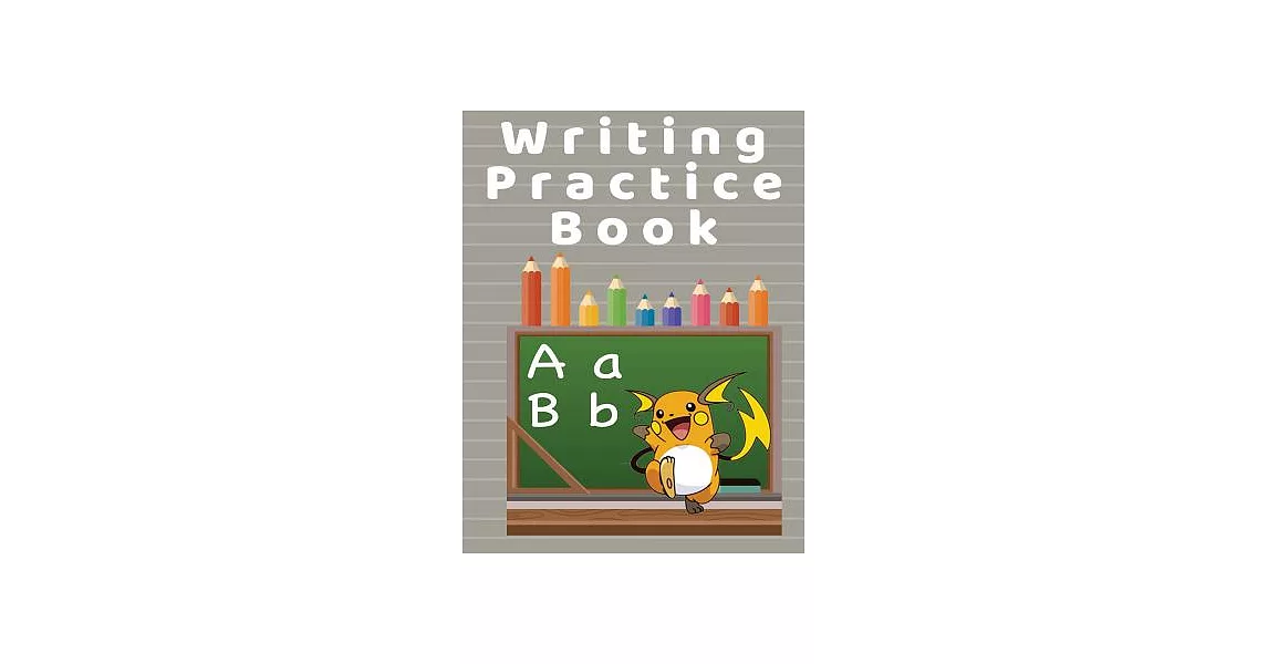 博客來-Writing Practice Book: Cursive Handwriting Workbook to Improve ...