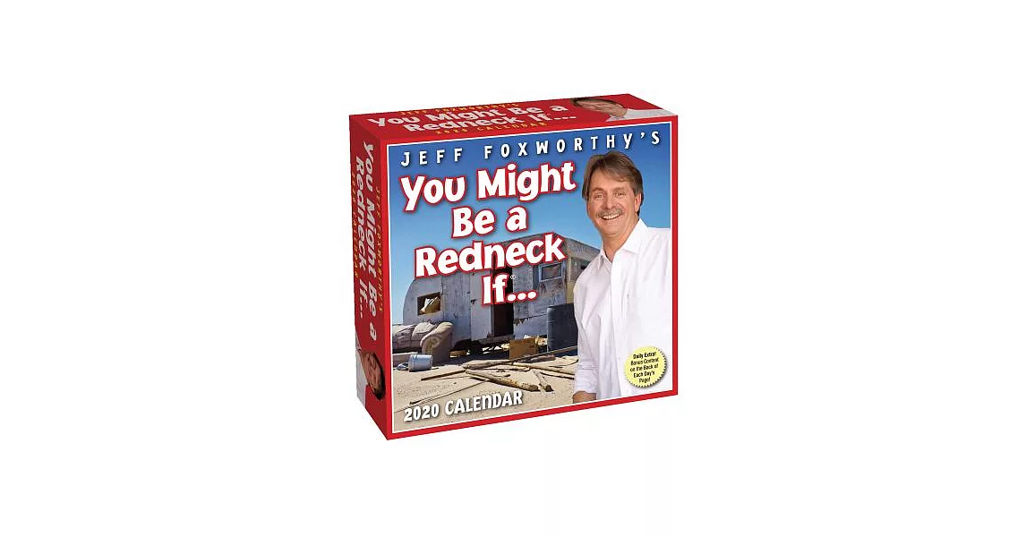 博客來-Jeff Foxworthy’s You Might Be a Redneck If... 2020 Calendar
