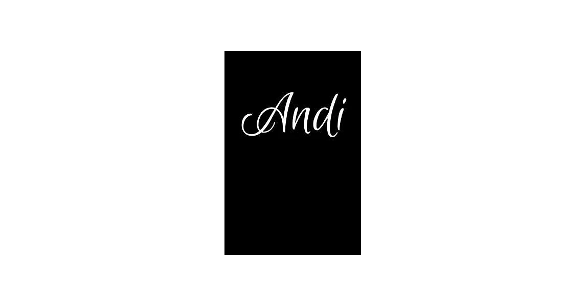 博客來-Andi: Notebook Journal for Women or Girl with the name Andi ...