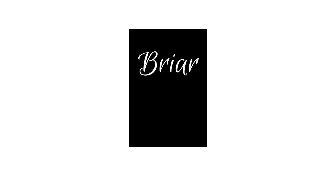 博客來-Briar: Notebook Journal for Women or Girl with the name Briar ...