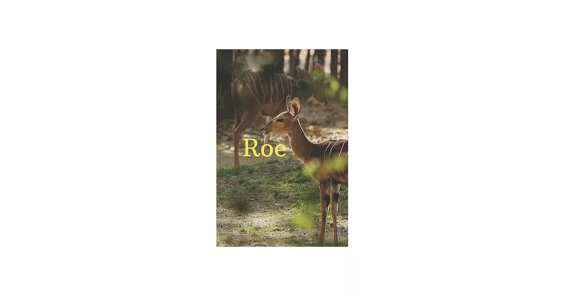 博客來-Roe: Book Gifts For Women Men Kids Teens Girls Boys, Notebook, (110 ...