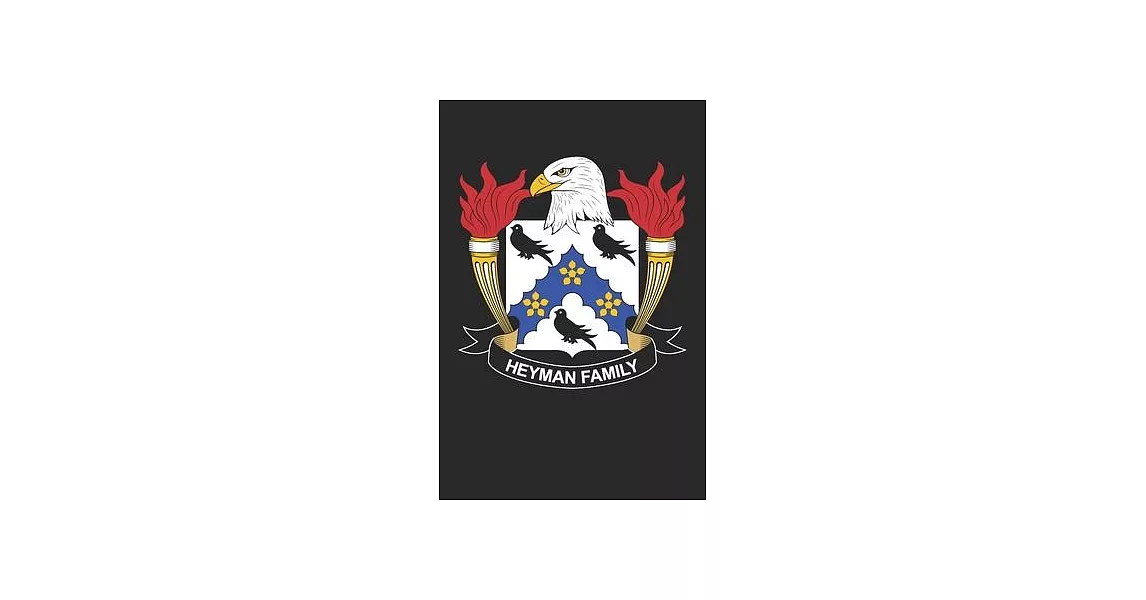 博客來-Heyman: Heyman Coat of Arms and Family Crest Notebook Journal (6 x ...