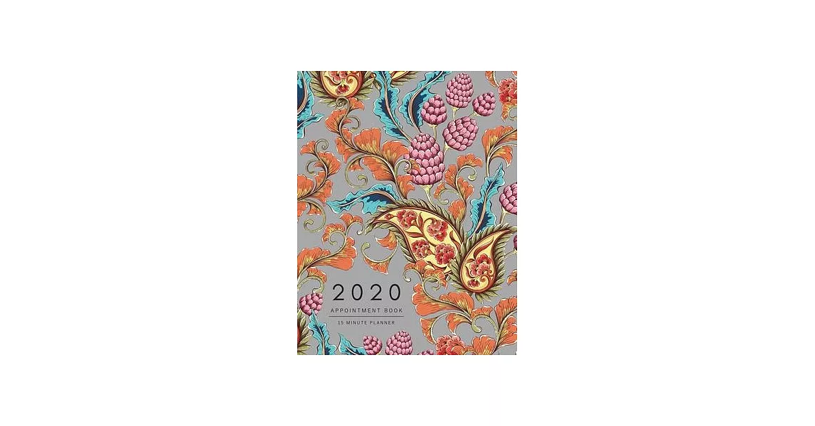 博客來-Appointment Book 2020: 8.5 x 11 - 15 Minute Planner - Large ...
