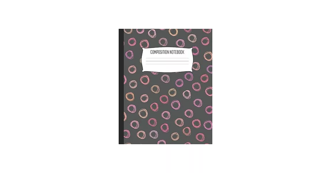 博客來-Composition Notebook: Wide Ruled Notebook Abstract Rough Spheres ...