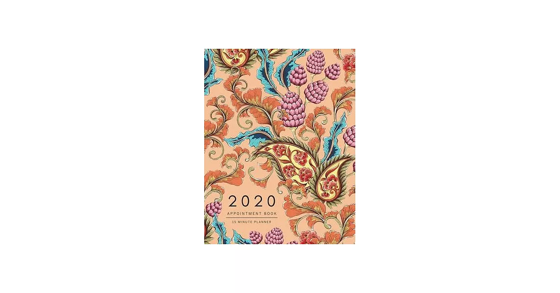 博客來-Appointment Book 2020: 8.5 x 11 - 15 Minute Planner - Large ...
