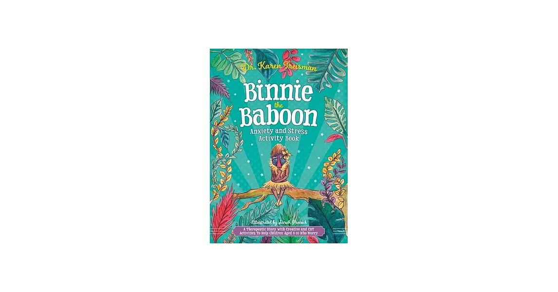 博客來-Binnie the Baboon Anxiety and Stress Activity Book: A Therapeutic ...