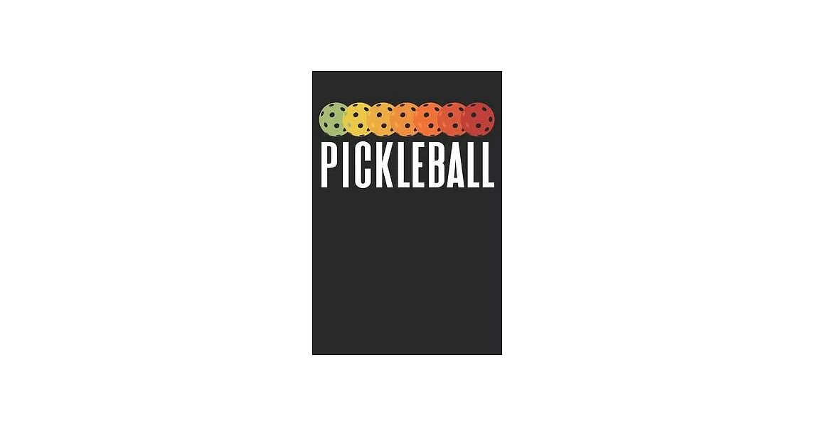 博客來-Pickleball: Pickleball Journal to write in, 6x9 inches, 120 pages ...