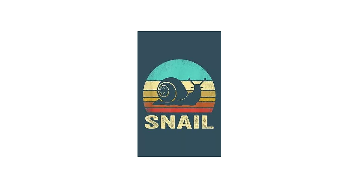 博客來-Snail: Snail Notebook College Blank Lined 6 x 9 inch 110 pages ...