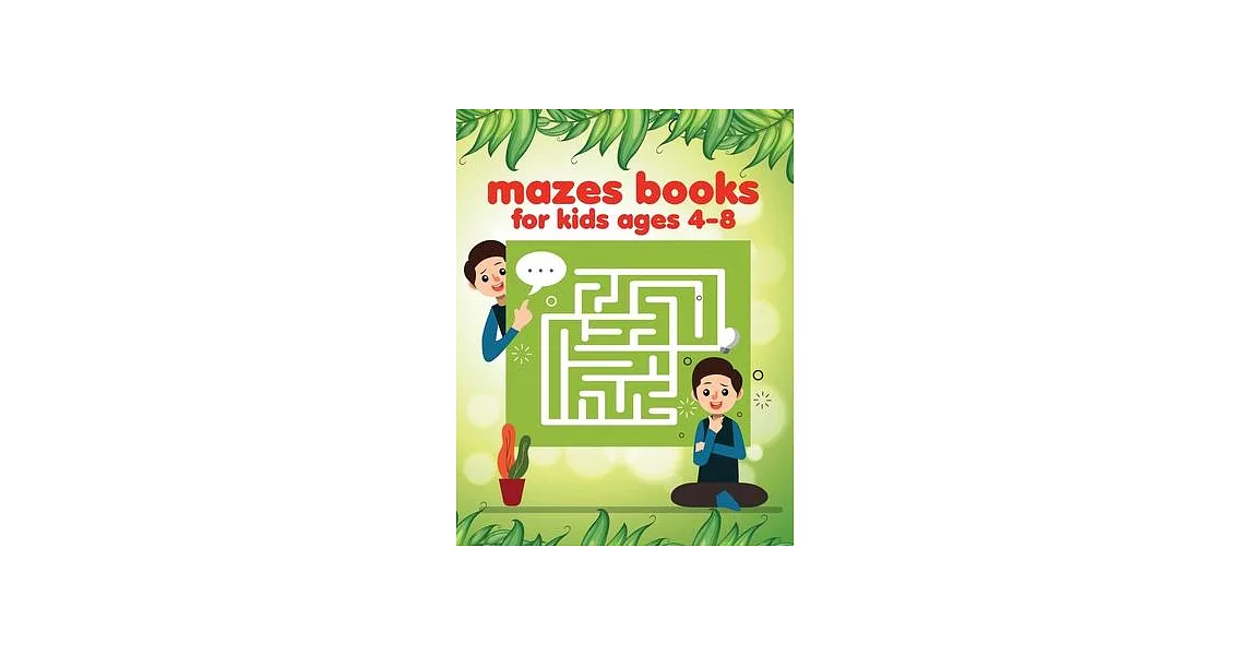 博客來-Mazes books for kids ages 4-8: An Cute Mazes Activity Book for Kids ...