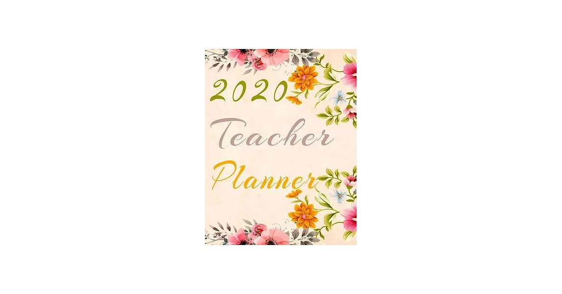 博客來-2020 Teacher Planner: Lesson Planner for Teachers Monthly Weekly ...