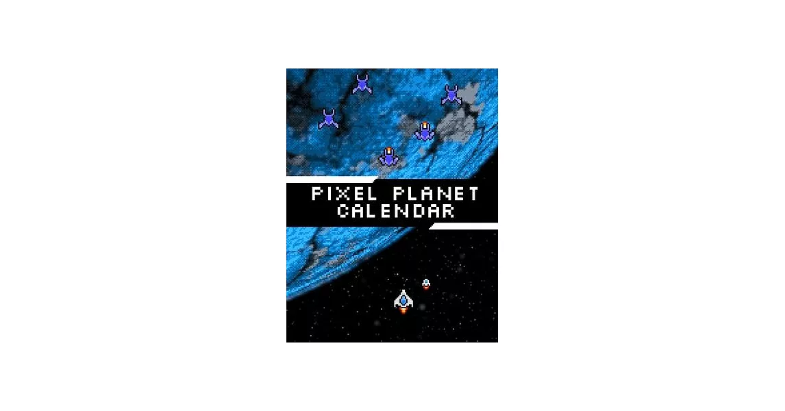 博客來-Pixel Planet Calendar: 2020 Weekly Planner Calendar - 1 Year ...