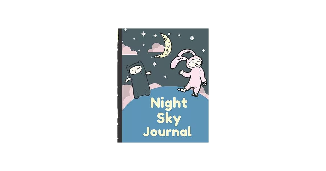 博客來-Night Sky Journal: Astronomer Notebook - Lunar Moon - Outer Space ...