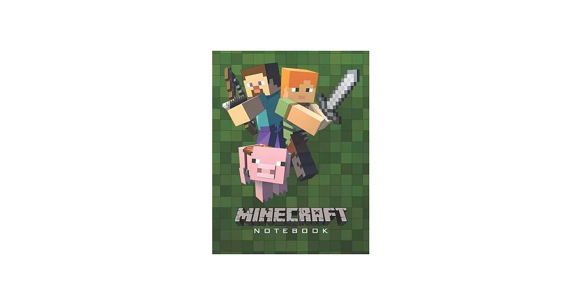 博客來-Minecraft Notebook: Player’’s Notebook, Sketchbook, Diary, Journal ...
