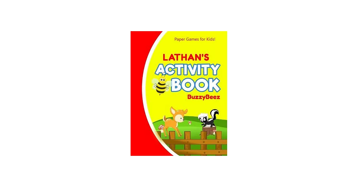 博客來-Lathan’’s Activity Book: 100 + Pages of Fun Activities - Ready to ...