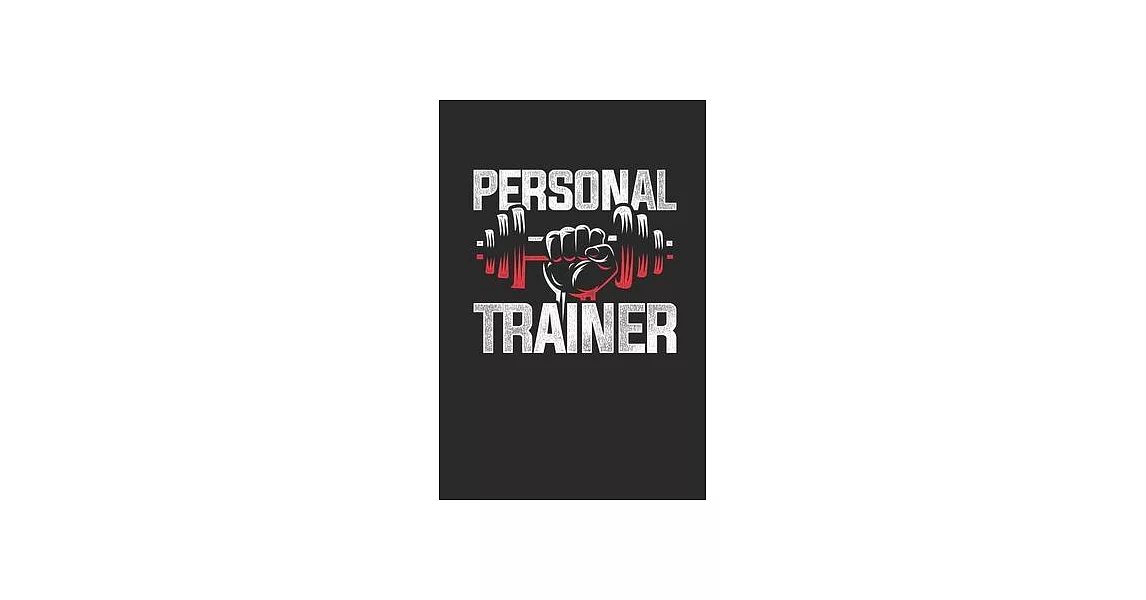 博客來-Personal Trainer: Fitness Trainer Notebook, Blank Lined (6＂ x 9 ...