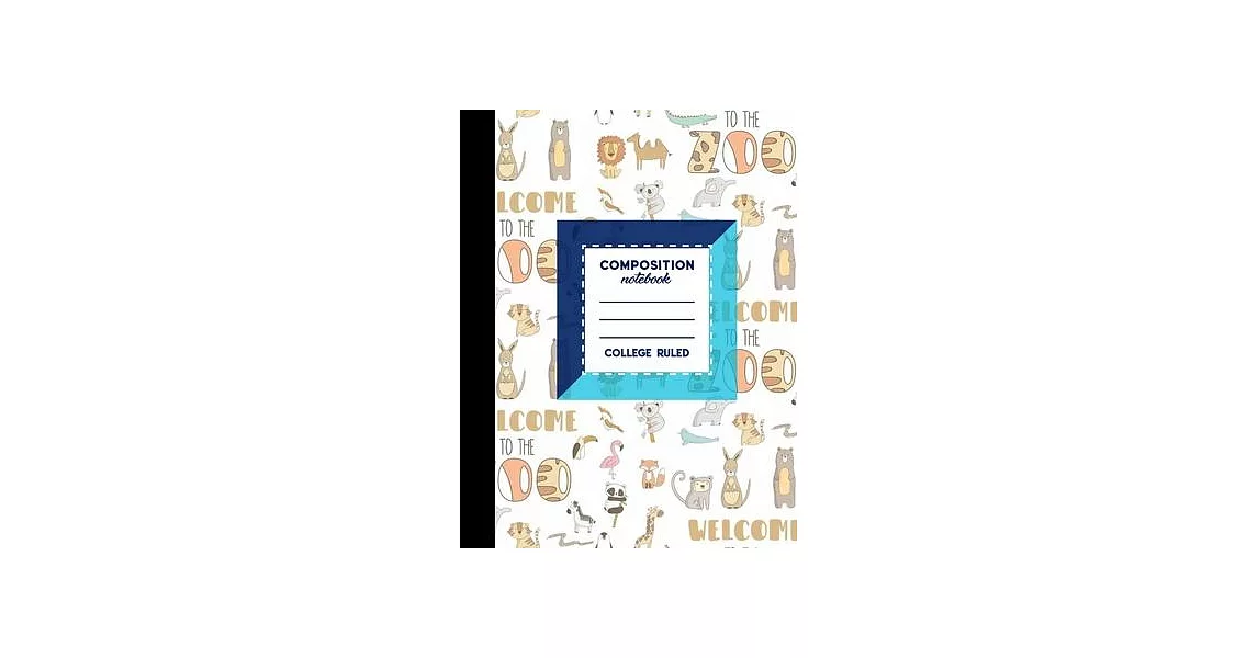 博客來-Composition Notebook: College Ruled: Composition Notebook For ...