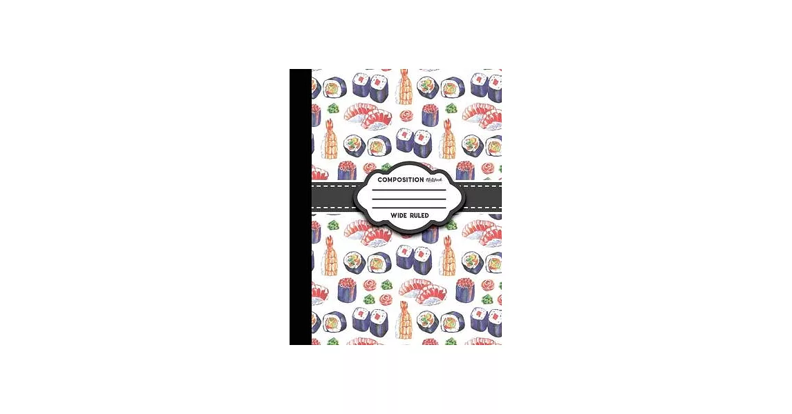 博客來-Composition Notebook: Wide Ruled: Composition Notebook For ...