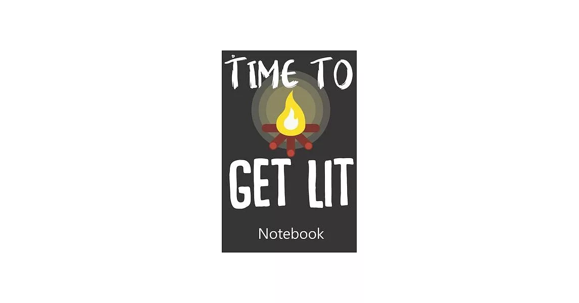 博客來-Time To Get lit: Composition Notebook, College Ruled Blank Lined ...