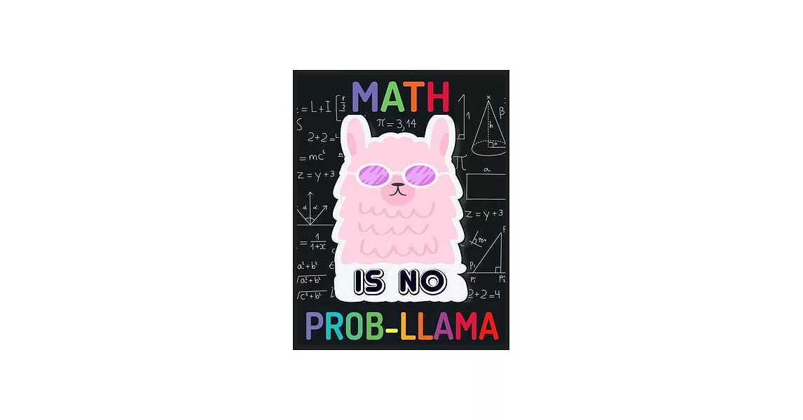 博客來-Math is no Prob-Llama: lined Llama notebook / alpaca notebook with ...