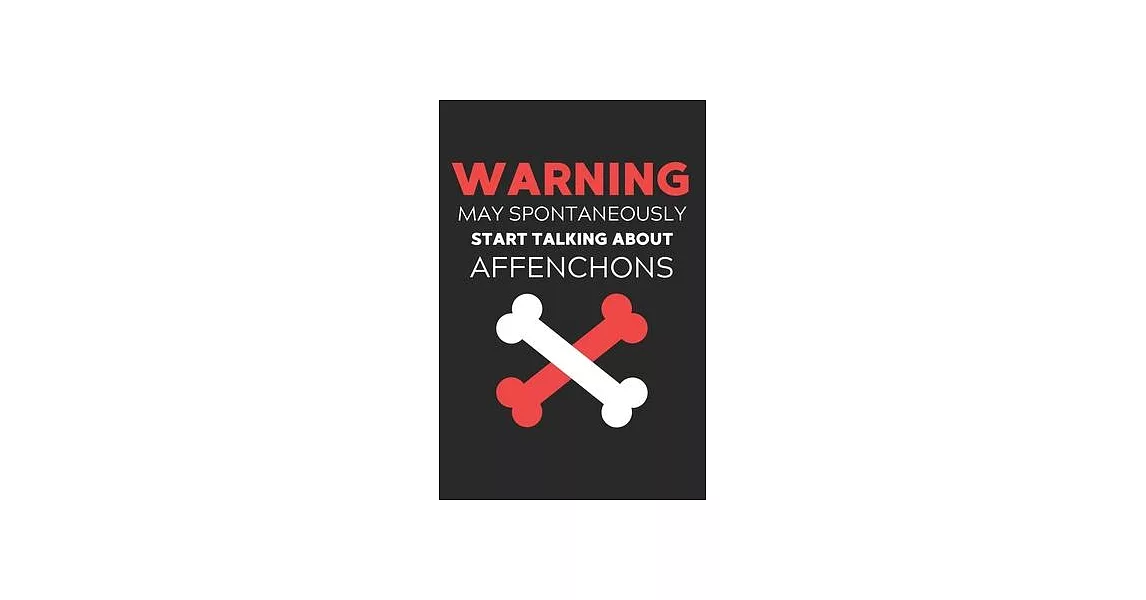博客來-Warning May Spontaneously Start Talking About Affenchons: Lined ...