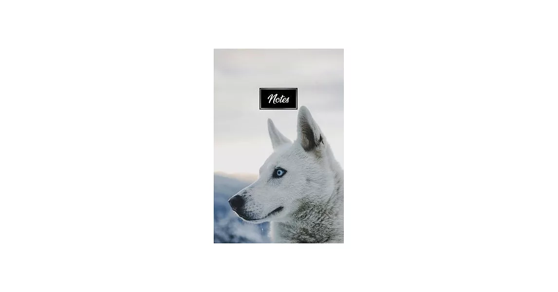 博客來-Siberian Husky Huskies Dog Pup Puppy Doggie Notebook Bullet Journal ...