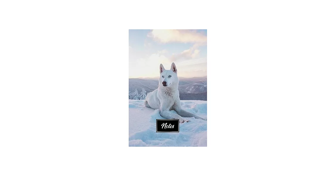 博客來-Siberian Husky Huskies Dog Pup Puppy Doggie Notebook Bullet Journal ...