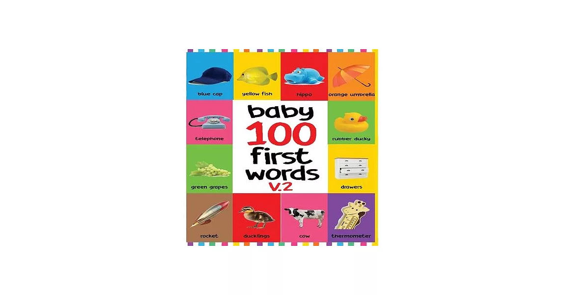 博客來-Baby 100 First Words V.2: Flash Cards in Kindle Edition, Baby First ...