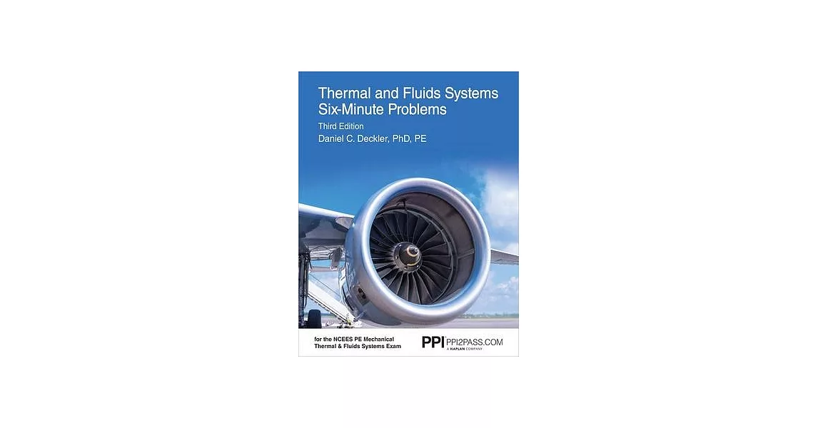 博客來-Ppi2pass Thermal and Fluids Systems Six-Minute Problems, 3rd ...