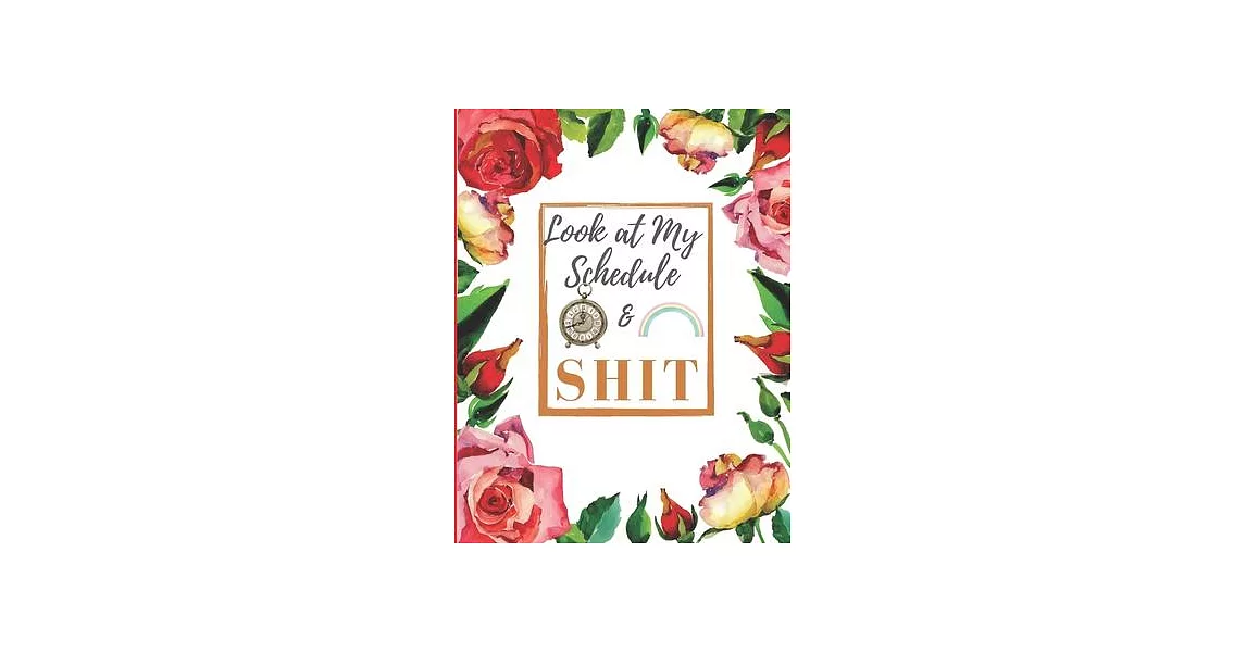 博客來-2020-2022 Three 3 Year Planner Look At My Schedule & Shit Monthly ...