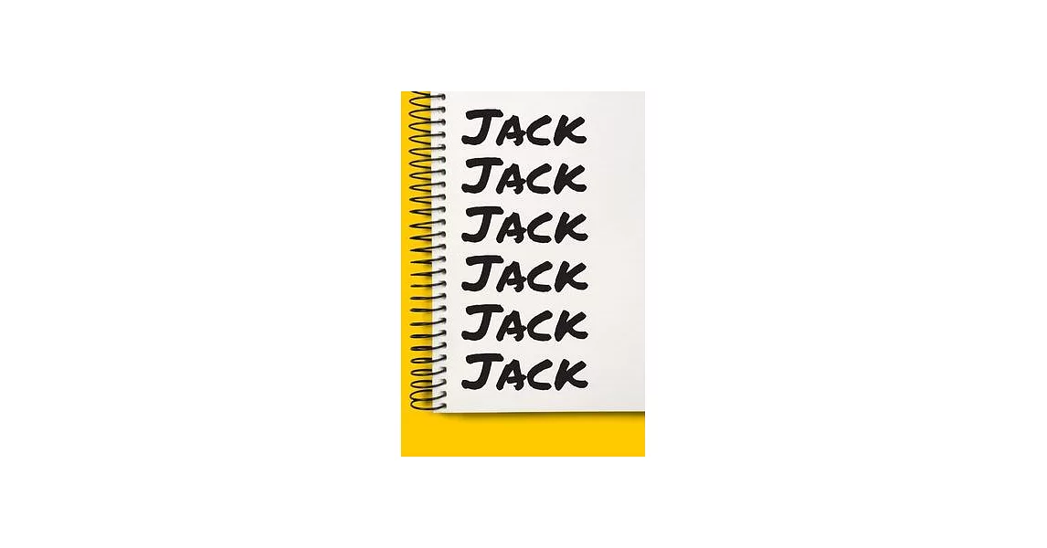 博客來-Name Jack A beautiful personalized: Lined Notebook / Journal Gift ...