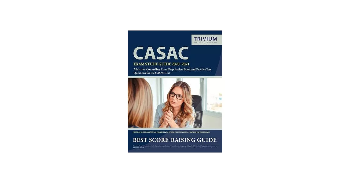 博客來-CASAC Exam Study Guide 2020-2021: Addiction Counseling Exam Prep ...