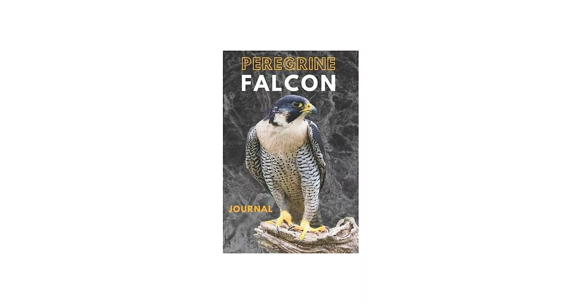 博客來-Peregrine falcon journal &Notebook 6＂ x 9＂ inch (15.24 x 22.86 cm ...