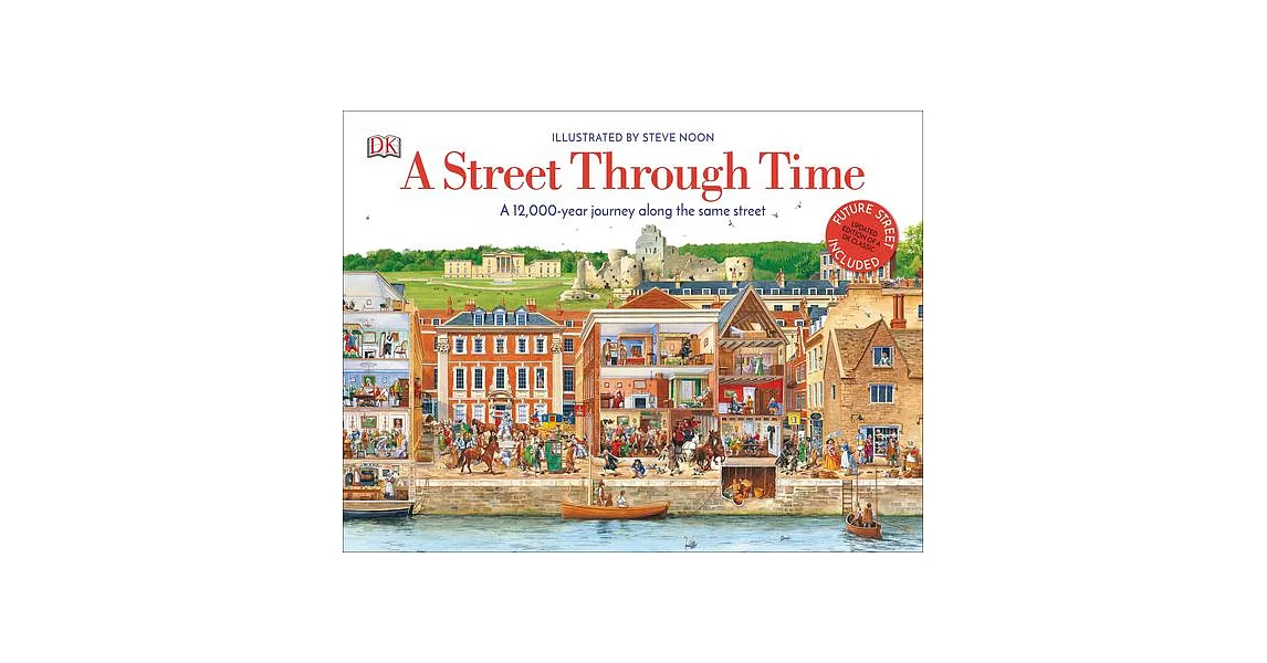 博客來-A Street Through Time: A 12,000 Year Journey Along the Same Street