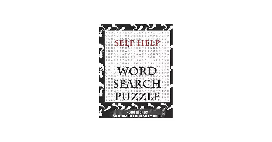 博客來-Self Help WORD SEARCH PUZZLE +300 WORDS Medium To Extremely Hard ...