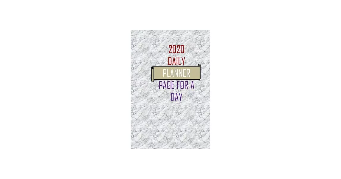博客來-daily calendar 2020 page a day: 6＂ x 9＂ notebook for writing.notes ...