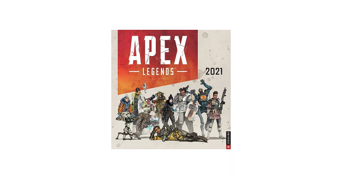 博客來-Apex Legends 2021 Wall Calendar