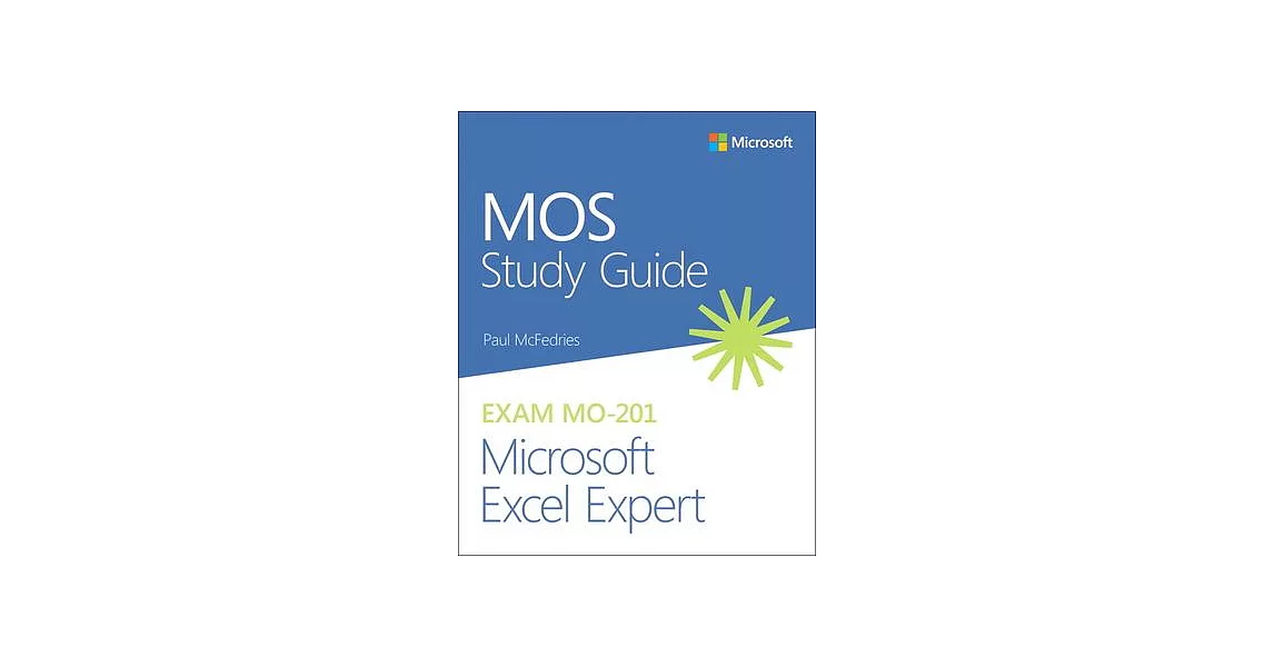 博客來-Mos 2019 Study Guide for Microsoft Excel Expert