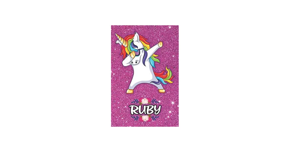 博客來-Ruby - Dabbing Unicorn Notebook: Personalized Dabbing Unicorn ...