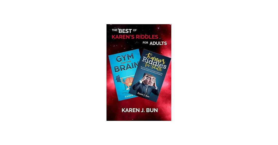 博客來-The Best Of Karen’’s Riddles For Adults: 2 Manuscripts In A Book ...