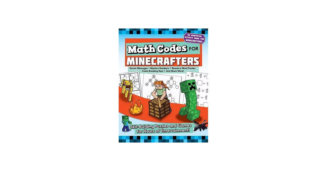 博客來-Math Codes for Minecrafters: Skill-Building Puzzles and Games for ...