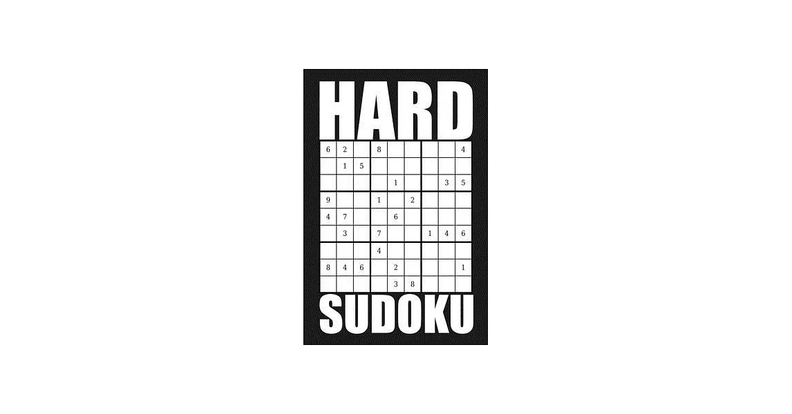 博客來-Hard Sudoku: Bold Minimalist Cover 240 Hard Sudoku Puzzles