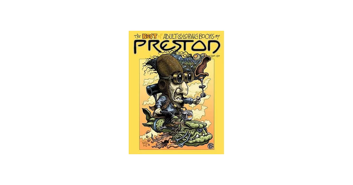 博客來-The Best of Adult Coloring Books by PRESTON Volume One