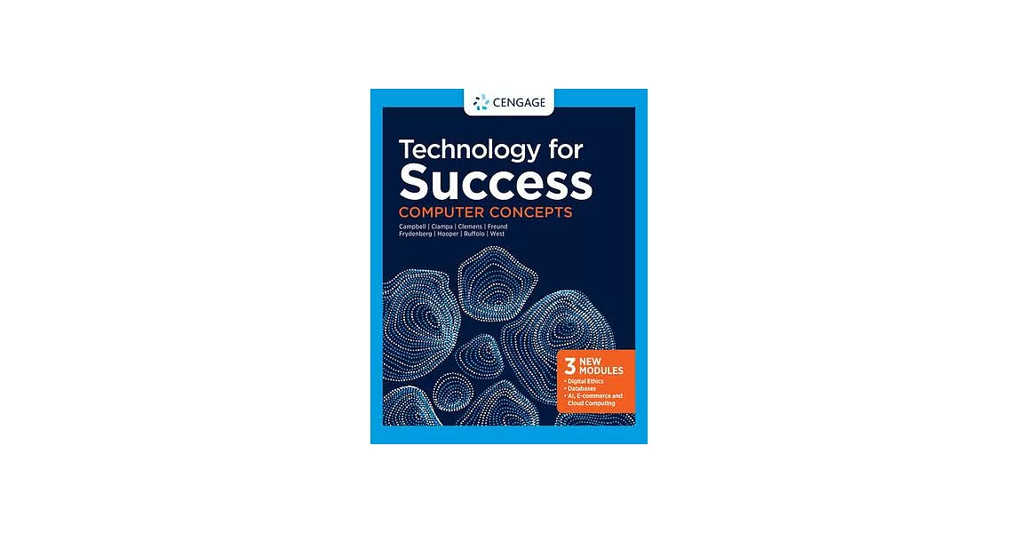 博客來-Technology for Success: Computer Concepts, 2020