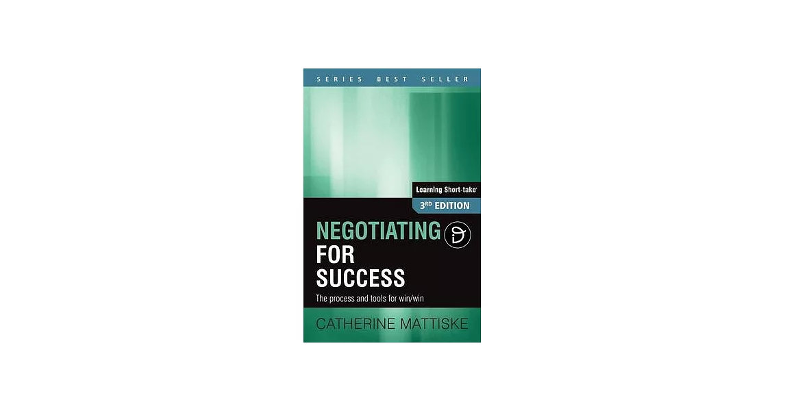 博客來-Negotiating for Success