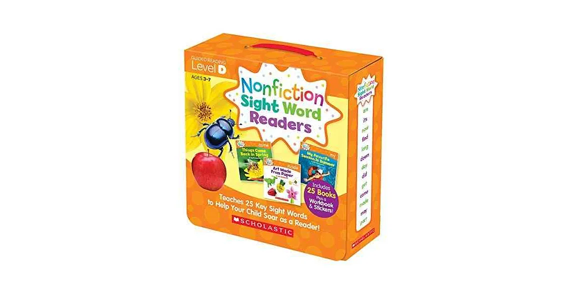 博客來-Nonfiction Sight Word Readers Set D (with CD)