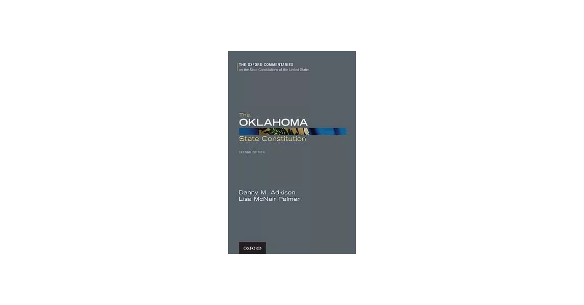 博客來-The Oklahoma State Constitution