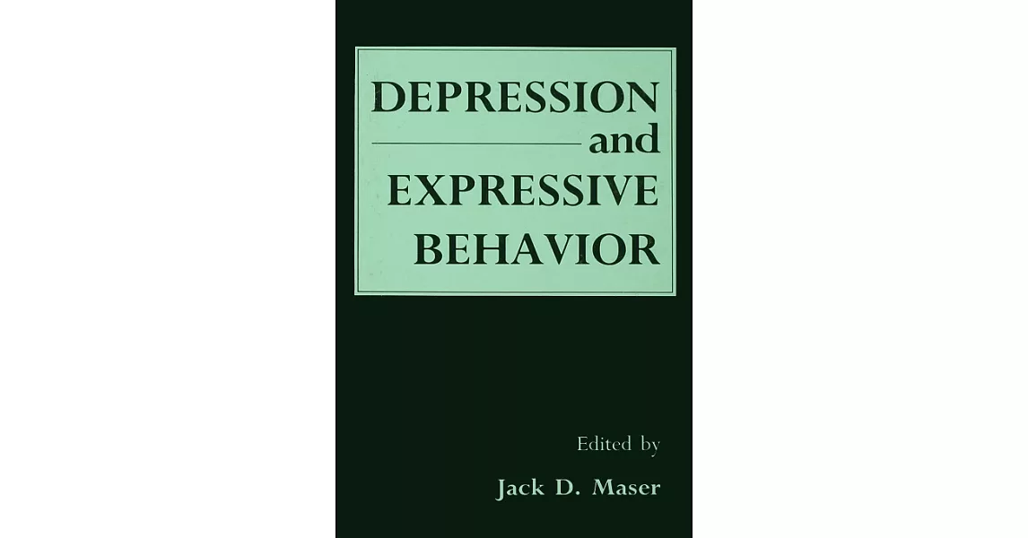 博客來-Depression and Expressive Behavior